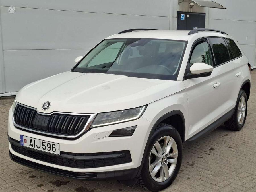 Белый Шкода Kodiaq 2019 в Шилуте, объемом двигателя 1.97 л и пробегом 395 тыс. км за 12900 €, фото 3 на AUTOMOTO.COM.LV