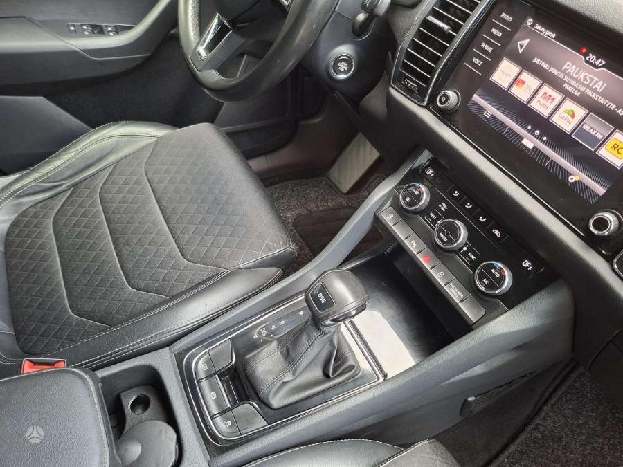 Белый Шкода Kodiaq 2019 в Шилуте, объемом двигателя 1.97 л и пробегом 395 тыс. км за 12900 €, фото 21 на AUTOMOTO.COM.LV