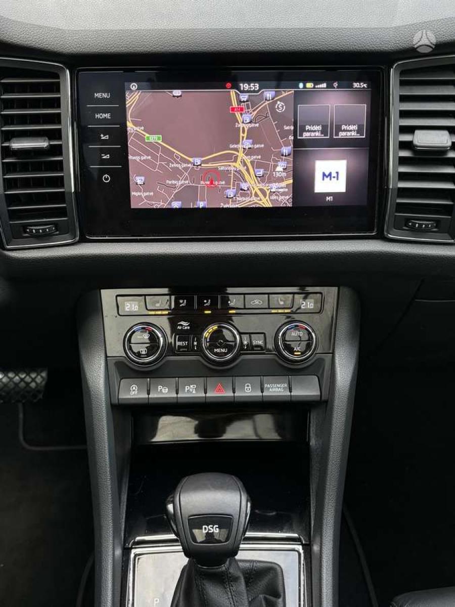 Белый Шкода Kodiaq 2019 в Вильнюс, объемом двигателя 1.50 л и пробегом 183 тыс. км за 17300 €, фото 22 на AUTOMOTO.COM.LV