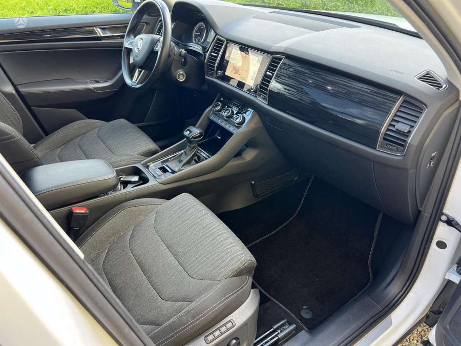 Balts Skoda Kodiaq 2019 Kauņa, ar dzinēja tilpumu 1.97 L un nobraukumu 243 tūkst. km par 12850 €, foto 33 vietnē AUTOMOTO.COM.LV