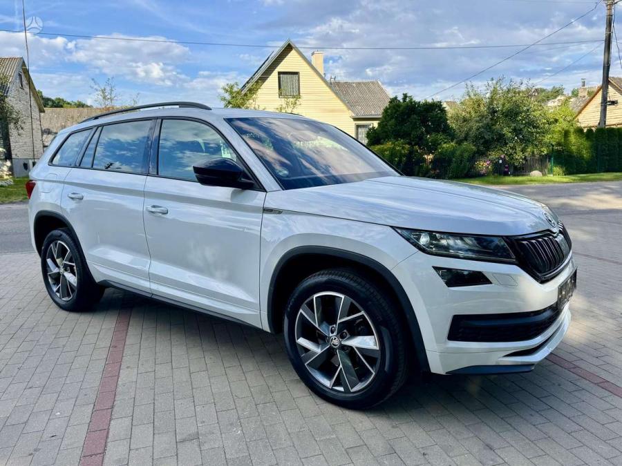 Белый Шкода Kodiaq 2019 в Пренай, объемом двигателя 1.97 л и пробегом 232 тыс. км за 18500 €, фото 3 на AUTOMOTO.COM.LV