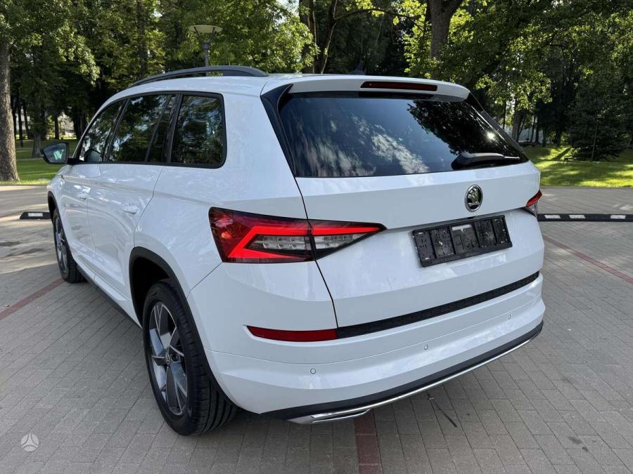 Белый Шкода Kodiaq 2019 в Пренай, объемом двигателя 1.97 л и пробегом 232 тыс. км за 18500 €, фото 6 на AUTOMOTO.COM.LV