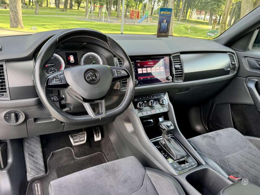 Белый Шкода Kodiaq 2019 в Пренай, объемом двигателя 1.97 л и пробегом 232 тыс. км за 18500 €, фото 13 на AUTOMOTO.COM.LV