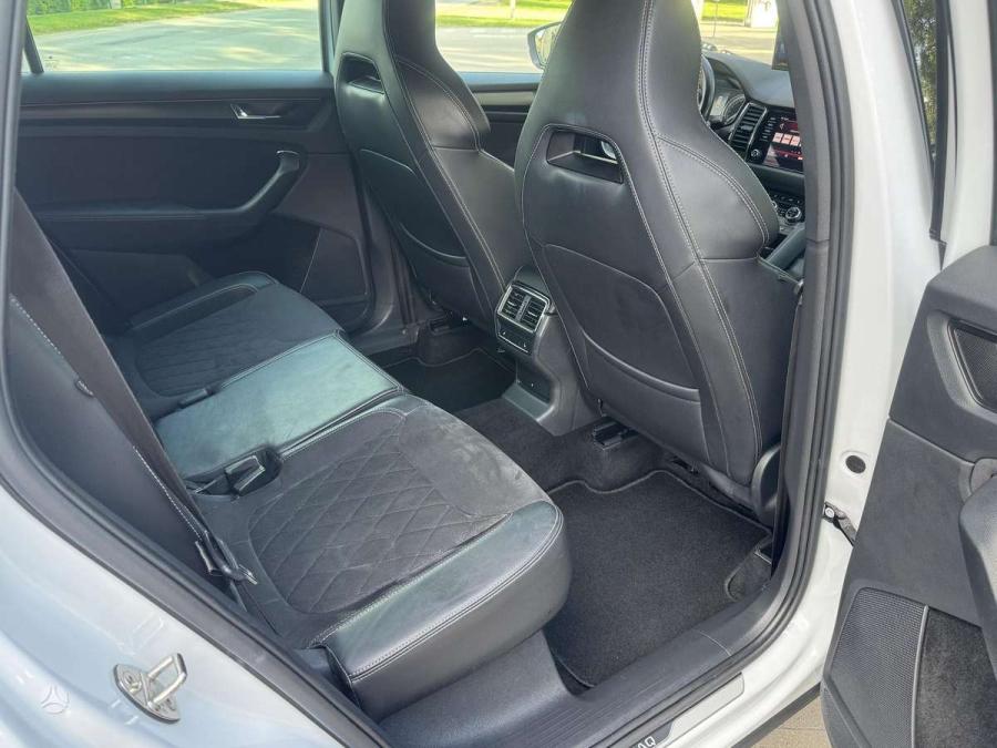 Белый Шкода Kodiaq 2019 в Пренай, объемом двигателя 1.97 л и пробегом 232 тыс. км за 18500 €, фото 14 на AUTOMOTO.COM.LV