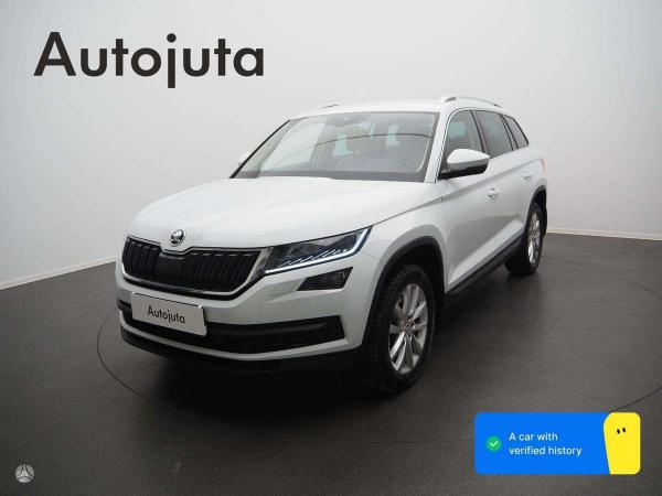 Balts Skoda Kodiaq 2019 Viļņa, ar dzinēja tilpumu 1.97 L un nobraukumu 124 tūkst. km par 22400 €, foto 1 vietnē AUTOMOTO.COM.LV