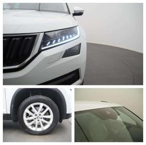 Белый Шкода Kodiaq 2019 в Вильнюс, объемом двигателя 1.97 л и пробегом 124 тыс. км за 22400 €, фото 8 на AUTOMOTO.COM.LV