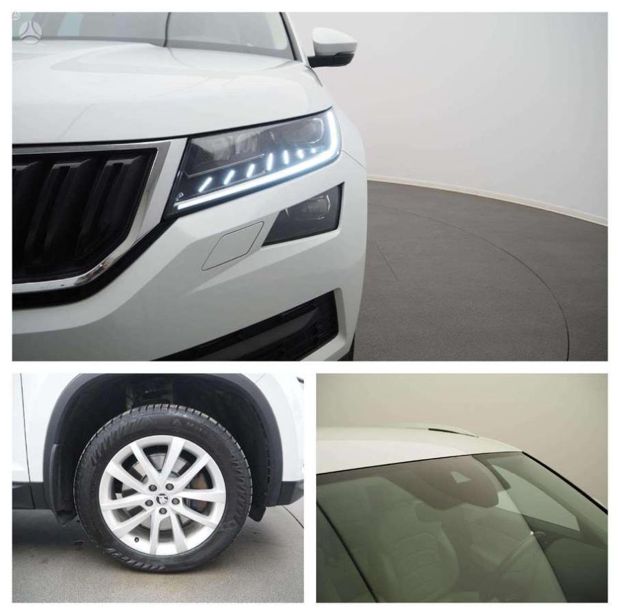 Белый Шкода Kodiaq 2019 в Вильнюс, объемом двигателя 1.97 л и пробегом 124 тыс. км за 22400 €, фото 8 на AUTOMOTO.COM.LV