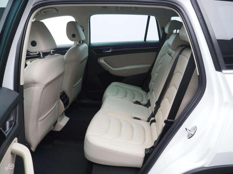Белый Шкода Kodiaq 2019 в Вильнюс, объемом двигателя 1.97 л и пробегом 124 тыс. км за 22400 €, фото 17 на AUTOMOTO.COM.LV