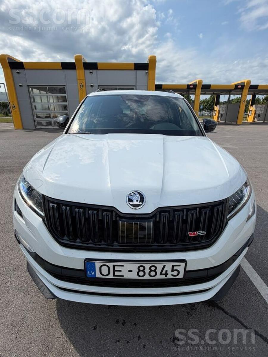 Белый Шкода Kodiaq 2019 в Лиепая, объемом двигателя 2.00 л и пробегом 190 тыс. км за 25300 €, фото 3 на AUTOMOTO.COM.LV