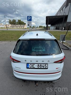 Белый Шкода Kodiaq 2019 в Лиепая, объемом двигателя 2.00 л и пробегом 190 тыс. км за 25300 €, фото 6 на AUTOMOTO.COM.LV