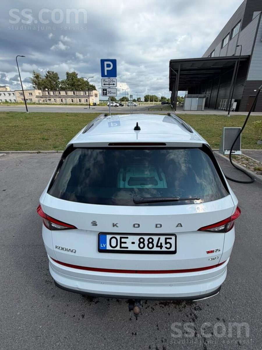 Белый Шкода Kodiaq 2019 в Лиепая, объемом двигателя 2.00 л и пробегом 190 тыс. км за 25300 €, фото 6 на AUTOMOTO.COM.LV
