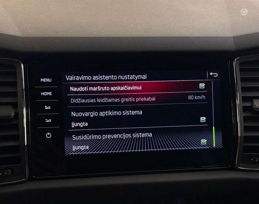 Белый Шкода Kodiaq 2019 в Мариямполе, объемом двигателя 1.97 л и пробегом 258 тыс. км за 17999 €, фото 8 на AUTOMOTO.COM.LV