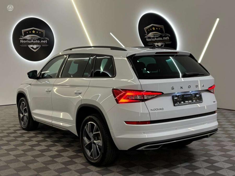 Белый Шкода Kodiaq 2019 в Мариямполе, объемом двигателя 1.97 л и пробегом 258 тыс. км за 17999 €, фото 10 на AUTOMOTO.COM.LV