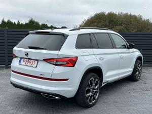 White Skoda Kodiaq 2019 in Kaunas, with an engine capacity of 1.97 L and mileage of 200 thousand km for 22680 €, photo 7 on AUTOMOTO.COM.LV