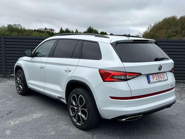 Белый Шкода Kodiaq 2019 в Каунас, объемом двигателя 1.97 л и пробегом 200 тыс. км за 22680 €, фото 9 на AUTOMOTO.COM.LV