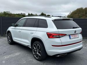 White Skoda Kodiaq 2019 in Kaunas, with an engine capacity of 1.97 L and mileage of 200 thousand km for 22680 €, photo 9 on AUTOMOTO.COM.LV