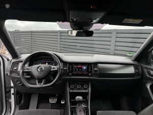 White Skoda Kodiaq 2019 in Kaunas, with an engine capacity of 1.97 L and mileage of 200 thousand km for 22680 €, photo 12 on AUTOMOTO.COM.LV