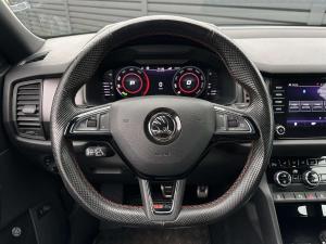 White Skoda Kodiaq 2019 in Kaunas, with an engine capacity of 1.97 L and mileage of 200 thousand km for 22680 €, photo 14 on AUTOMOTO.COM.LV