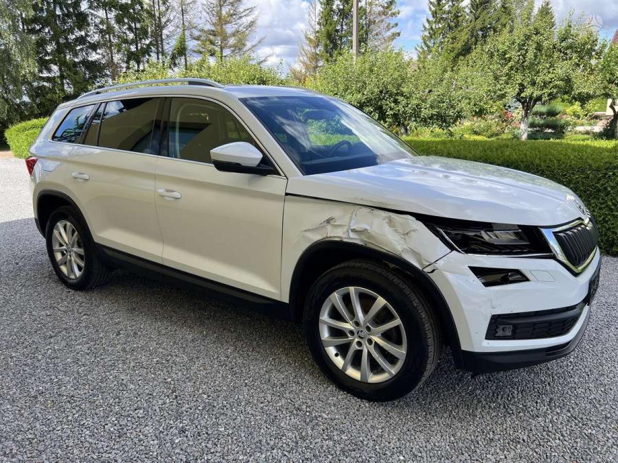 Белый Шкода Kodiaq 2019 в Каунас, объемом двигателя 1.99 л и пробегом 233 тыс. км за 11850 €, фото 13 на AUTOMOTO.COM.LV