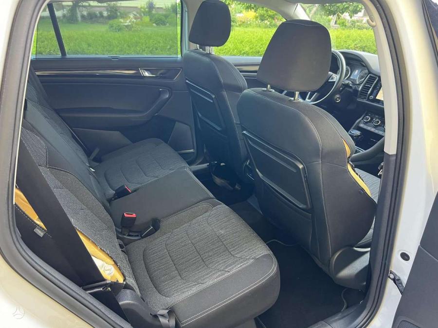 Белый Шкода Kodiaq 2019 в Каунас, объемом двигателя 1.99 л и пробегом 233 тыс. км за 11850 €, фото 42 на AUTOMOTO.COM.LV