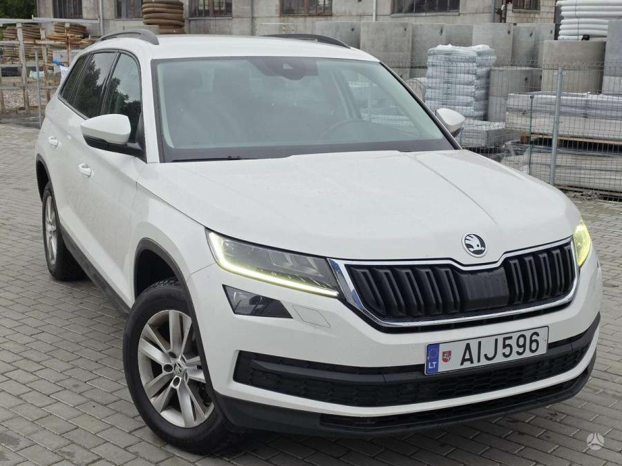 Белый Шкода Kodiaq 2019 в Шилуте, объемом двигателя 1.97 л и пробегом 395 тыс. км за 12600 €, фото 8 на AUTOMOTO.COM.LV