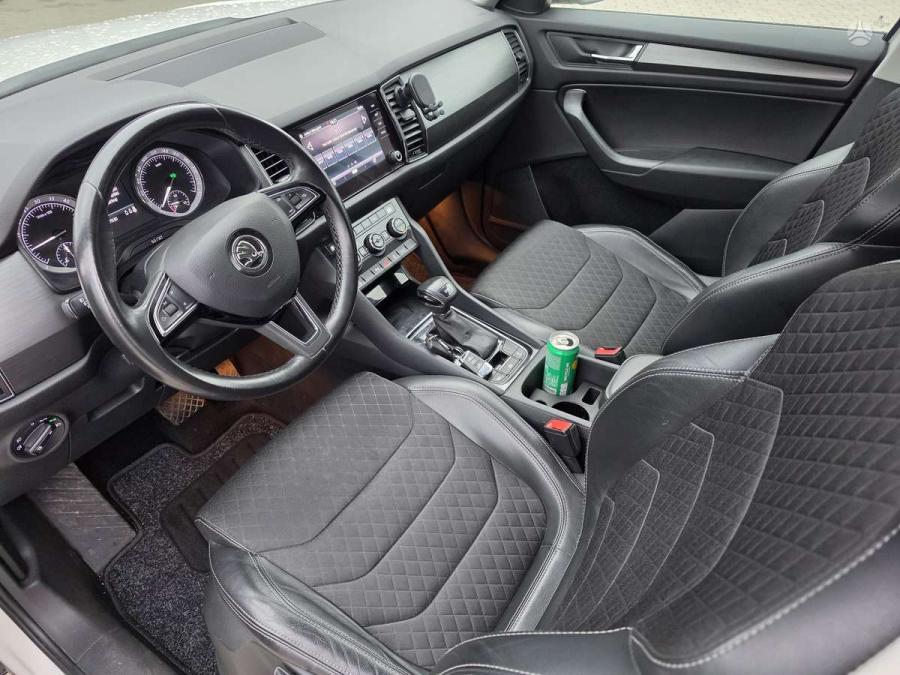 Белый Шкода Kodiaq 2019 в Шилуте, объемом двигателя 1.97 л и пробегом 395 тыс. км за 12600 €, фото 13 на AUTOMOTO.COM.LV