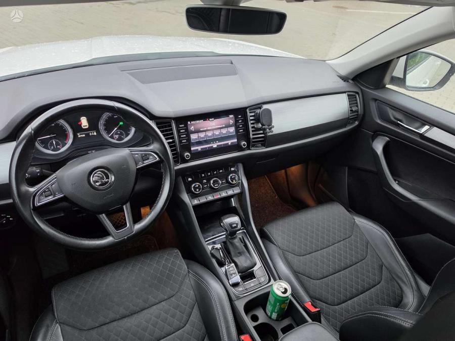 Белый Шкода Kodiaq 2019 в Шилуте, объемом двигателя 1.97 л и пробегом 395 тыс. км за 12600 €, фото 15 на AUTOMOTO.COM.LV