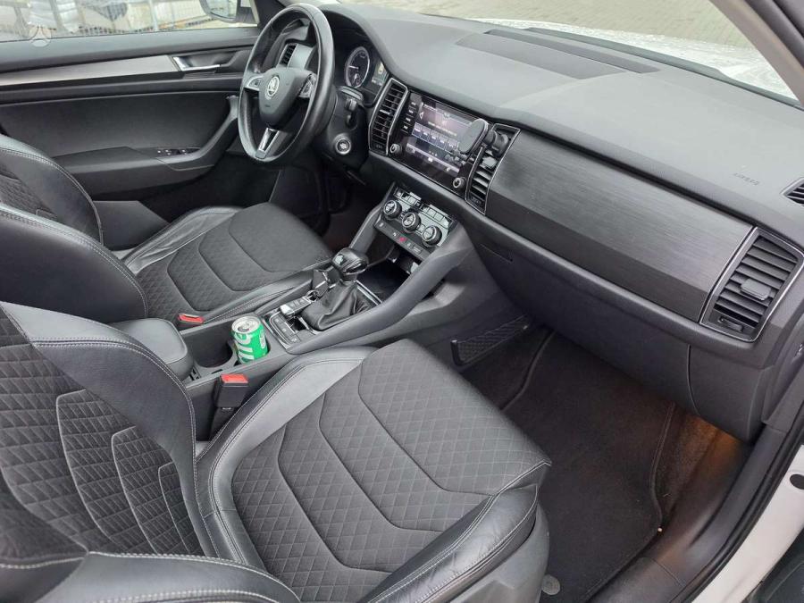 Белый Шкода Kodiaq 2019 в Шилуте, объемом двигателя 1.97 л и пробегом 395 тыс. км за 12600 €, фото 18 на AUTOMOTO.COM.LV