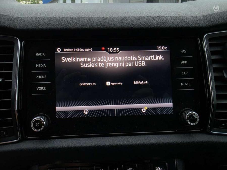 Белый Шкода Kodiaq 2019 в Шилуте, объемом двигателя 1.97 л и пробегом 395 тыс. км за 12600 €, фото 26 на AUTOMOTO.COM.LV
