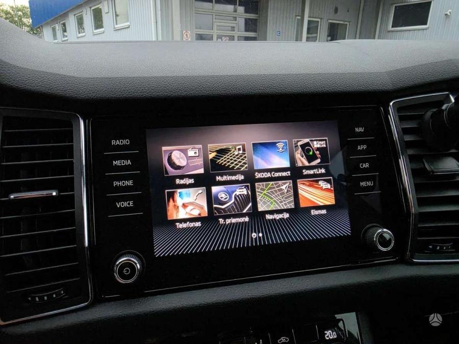 Белый Шкода Kodiaq 2019 в Шилуте, объемом двигателя 1.97 л и пробегом 395 тыс. км за 12600 €, фото 27 на AUTOMOTO.COM.LV