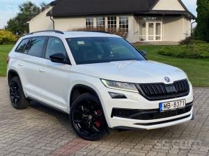 Белый Шкода Kodiaq 2019 в Рига, объемом двигателя 2.00 л и пробегом 222 тыс. км за 21580 €, фото 6 на AUTOMOTO.COM.LV