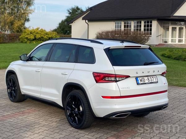 Balts Skoda Kodiaq 2019 Rīga, ar dzinēja tilpumu 2.00 L un nobraukumu 222 tūkst. km par 21580 €, foto 7 vietnē AUTOMOTO.COM.LV