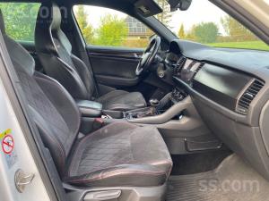 Белый Шкода Kodiaq 2019 в Рига, объемом двигателя 2.00 л и пробегом 222 тыс. км за 21580 €, фото 13 на AUTOMOTO.COM.LV