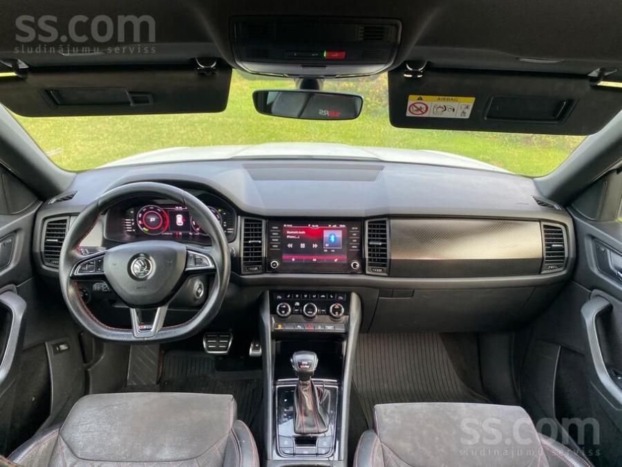 Белый Шкода Kodiaq 2019 в Рига, объемом двигателя 2.00 л и пробегом 222 тыс. км за 21580 €, фото 21 на AUTOMOTO.COM.LV