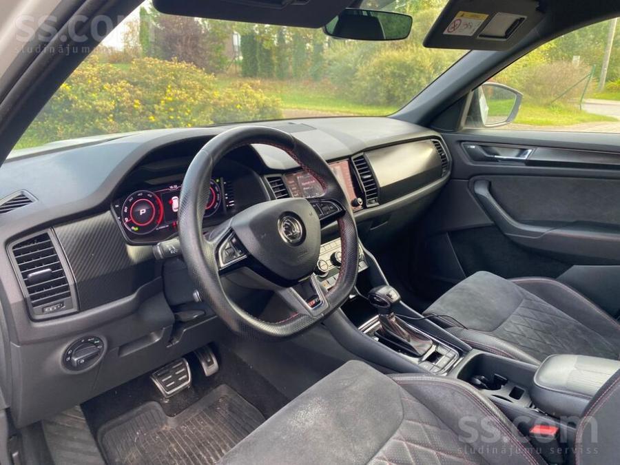 Белый Шкода Kodiaq 2019 в Рига, объемом двигателя 2.00 л и пробегом 222 тыс. км за 21580 €, фото 24 на AUTOMOTO.COM.LV