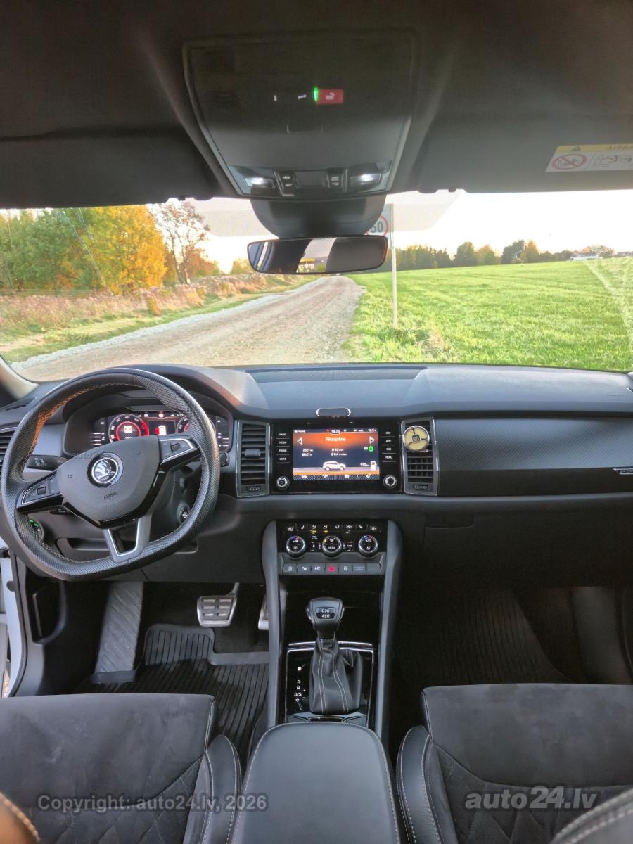 Белый Шкода Kodiaq 2019 в Тарту, объемом двигателя 2.00 л и пробегом 203 тыс. км за 23900 €, фото 14 на AUTOMOTO.COM.LV