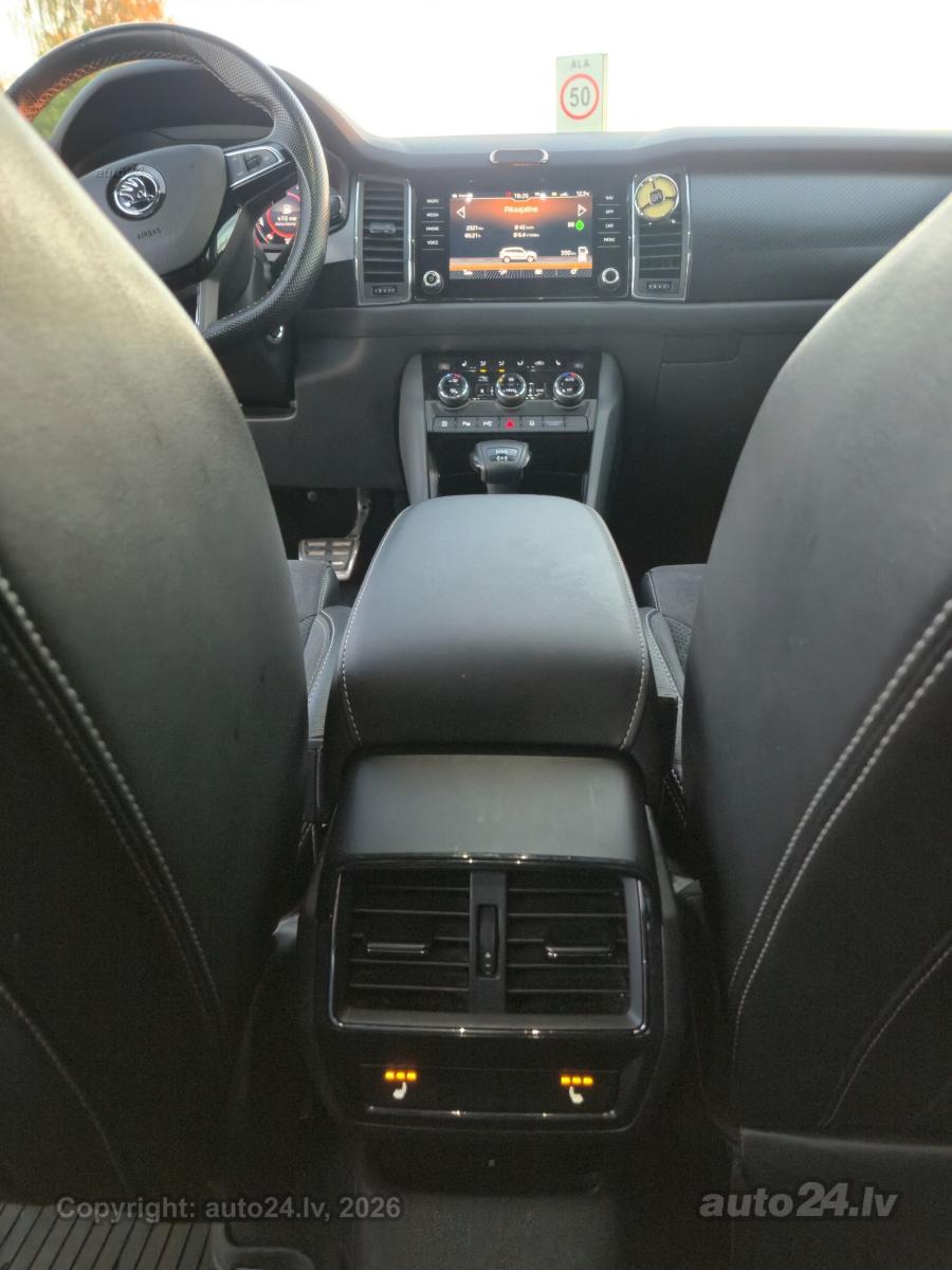 Белый Шкода Kodiaq 2019 в Тарту, объемом двигателя 2.00 л и пробегом 203 тыс. км за 23900 €, фото 19 на AUTOMOTO.COM.LV