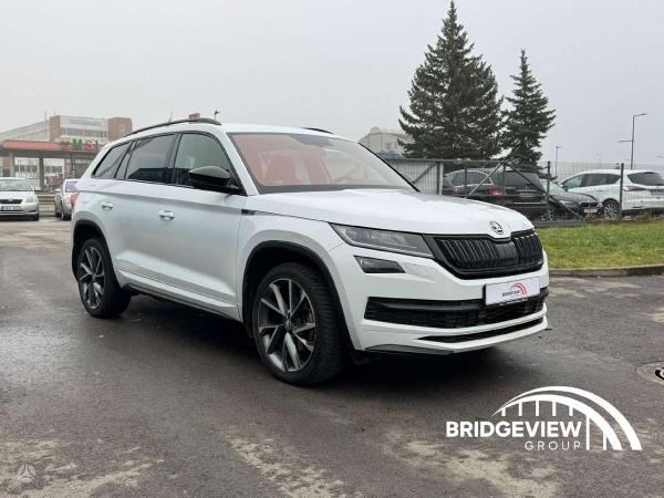 Balts Skoda Kodiaq 2020 Kauņa, ar dzinēja tilpumu 2.00 L un nobraukumu 151 tūkst. km par 21499 €, foto 2 vietnē AUTOMOTO.COM.LV