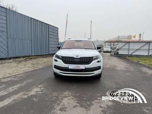 Белый Шкода Kodiaq 2020 в Каунас, объемом двигателя 2.00 л и пробегом 151 тыс. км за 21499 €, фото 3 на AUTOMOTO.COM.LV