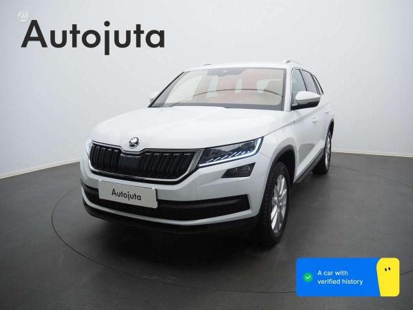 Белый Шкода Kodiaq 2020 в Вильнюс, объемом двигателя 1.97 л и пробегом 122 тыс. км за 22700 €, фото 1 на AUTOMOTO.COM.LV