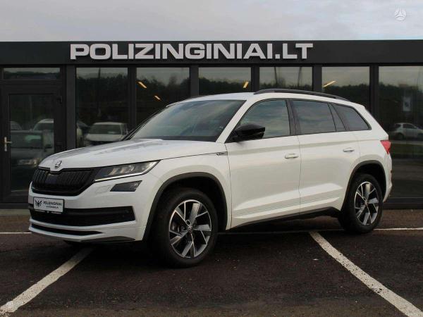 Balts Skoda Kodiaq 2020 Viļņa, ar dzinēja tilpumu 2.00 L un nobraukumu 181 tūkst. km par 23950 €, foto  vietnē AUTOMOTO.COM.LV