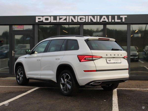 Balts Skoda Kodiaq 2020 Viļņa, ar dzinēja tilpumu 2.00 L un nobraukumu 181 tūkst. km par 23950 €, foto 4 vietnē AUTOMOTO.COM.LV