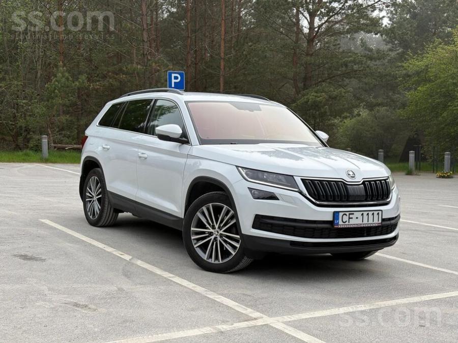 Белый Шкода Kodiaq 2020 в Лиепая, объемом двигателя 2.00 л и пробегом 168 тыс. км за 19500 €, фото 1 на AUTOMOTO.COM.LV