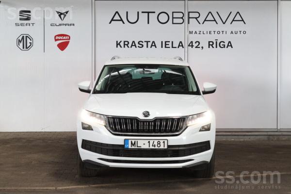 Balts Skoda Kodiaq 2020 Rīga, ar dzinēja tilpumu 2.00 L un nobraukumu 119 tūkst. km par 25800 €, foto 2 vietnē AUTOMOTO.COM.LV