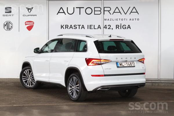 Balts Skoda Kodiaq 2020 Rīga, ar dzinēja tilpumu 2.00 L un nobraukumu 119 tūkst. km par 25800 €, foto 8 vietnē AUTOMOTO.COM.LV