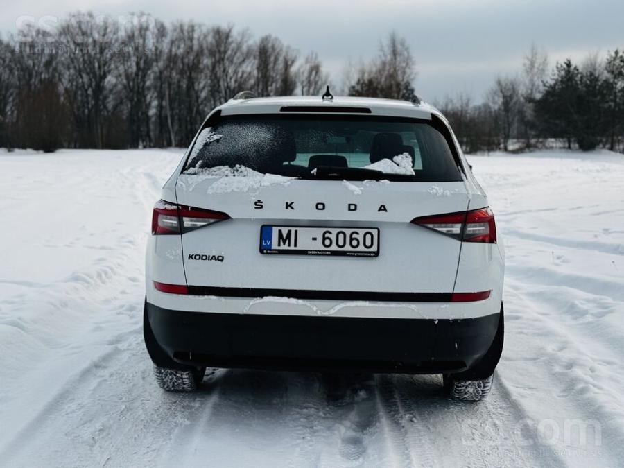 White Skoda Kodiaq 2020 in Riga, with an engine capacity of 1.50 L and mileage of 85 thousand km for 23000 €, photo 3 on AUTOMOTO.COM.LV