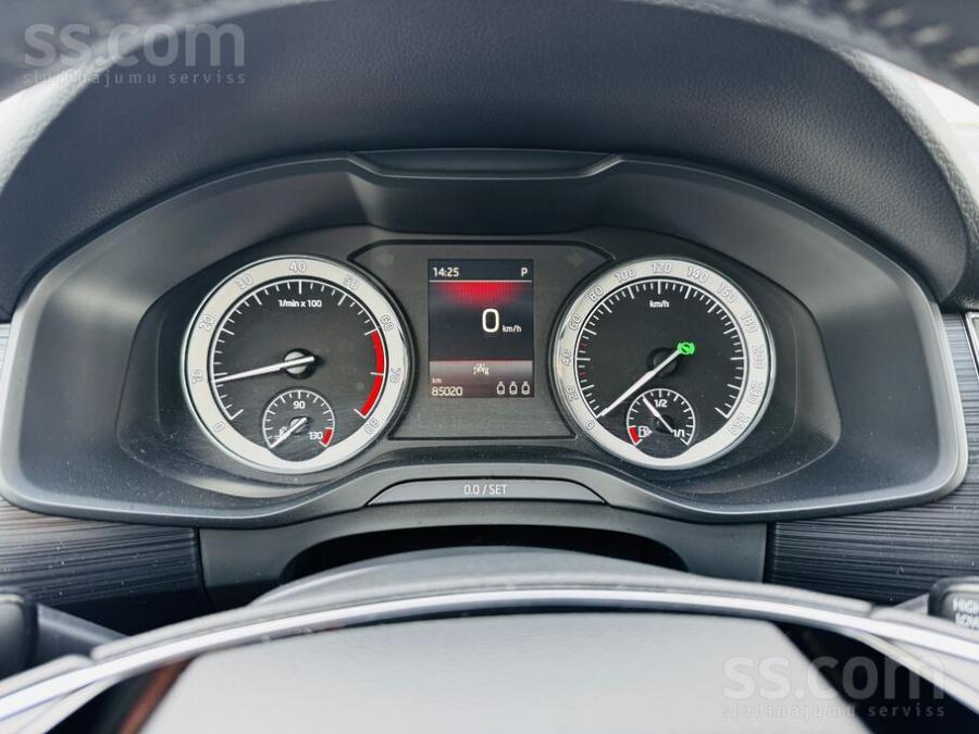 White Skoda Kodiaq 2020 in Riga, with an engine capacity of 1.50 L and mileage of 85 thousand km for 23000 €, photo 13 on AUTOMOTO.COM.LV