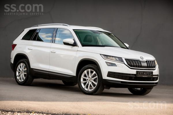 White Skoda Kodiaq 2020 in Jelgava, with an engine capacity of 1.50 L and mileage of 229 thousand km for 18500 €, photo 4 on AUTOMOTO.COM.LV