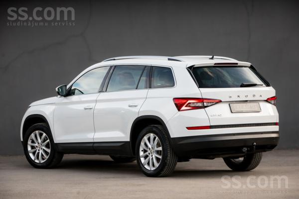 White Skoda Kodiaq 2020 in Jelgava, with an engine capacity of 1.50 L and mileage of 229 thousand km for 18500 €, photo 10 on AUTOMOTO.COM.LV
