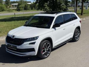 Белый Шкода Kodiaq 2020 в Паневежис, объемом двигателя 1.97 л и пробегом 151 тыс. км за 25900 €, фото  на AUTOMOTO.COM.LV